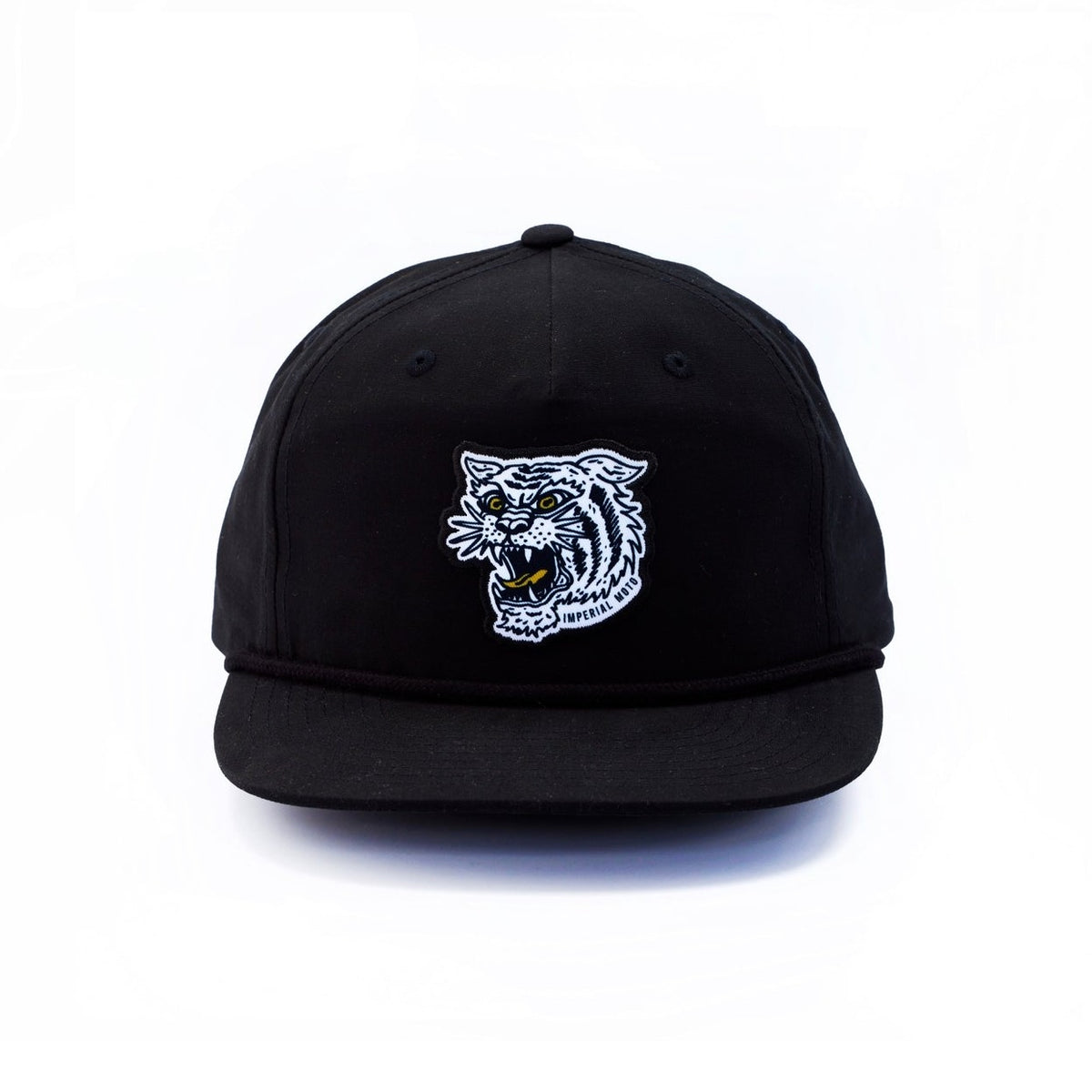 Imperial Tiger Hat - All Black – Imperial Moto